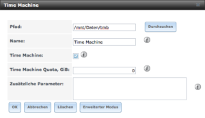 Time Machine Backup auf FreeNAS | Curius