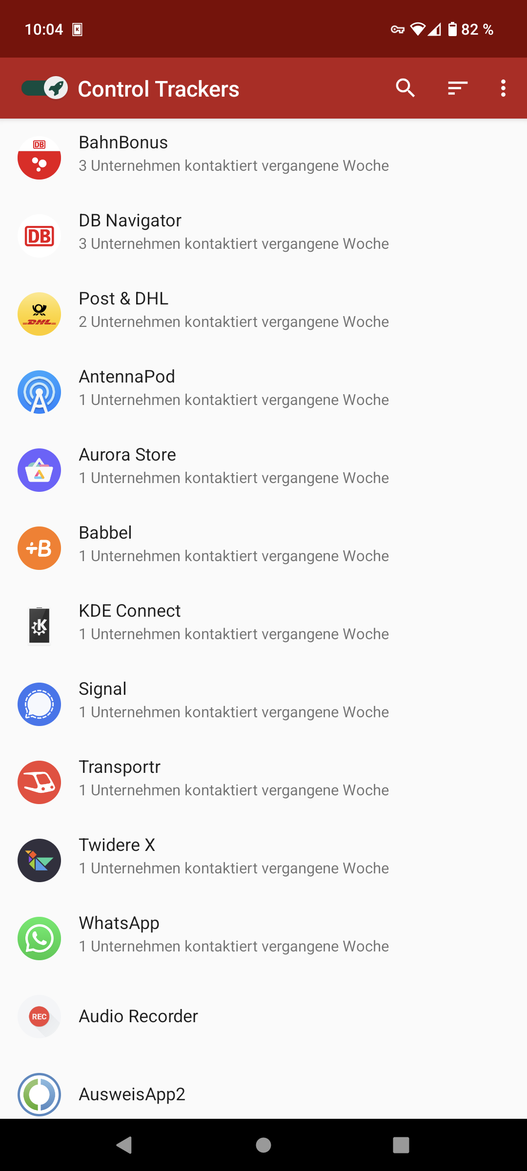TrackerControl für Android – Apps im Blick behalten | Curius